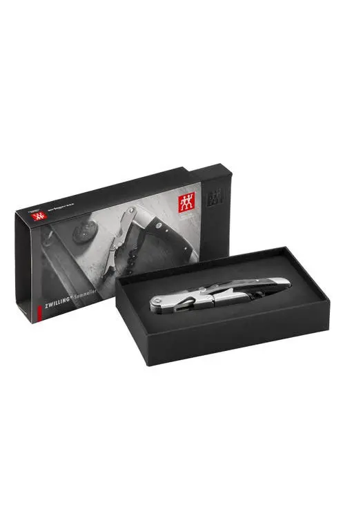 ZWILLING Sommelier Stainless Waiter's Knife Corkscrew