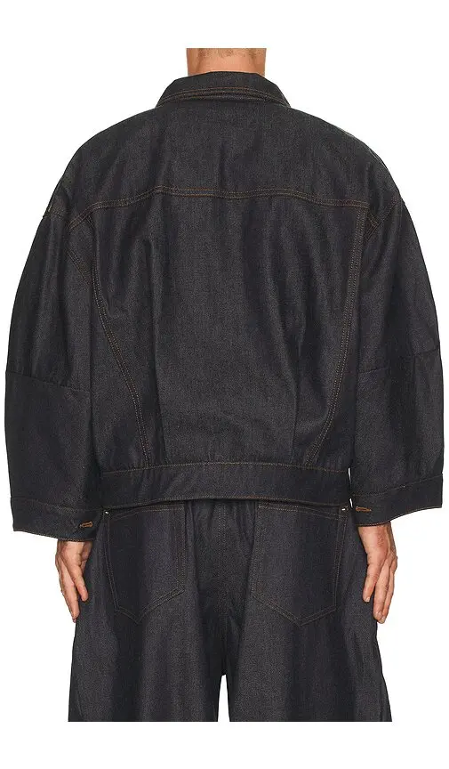 ART COMMUNITY Reversible Japanese Denim Jacket