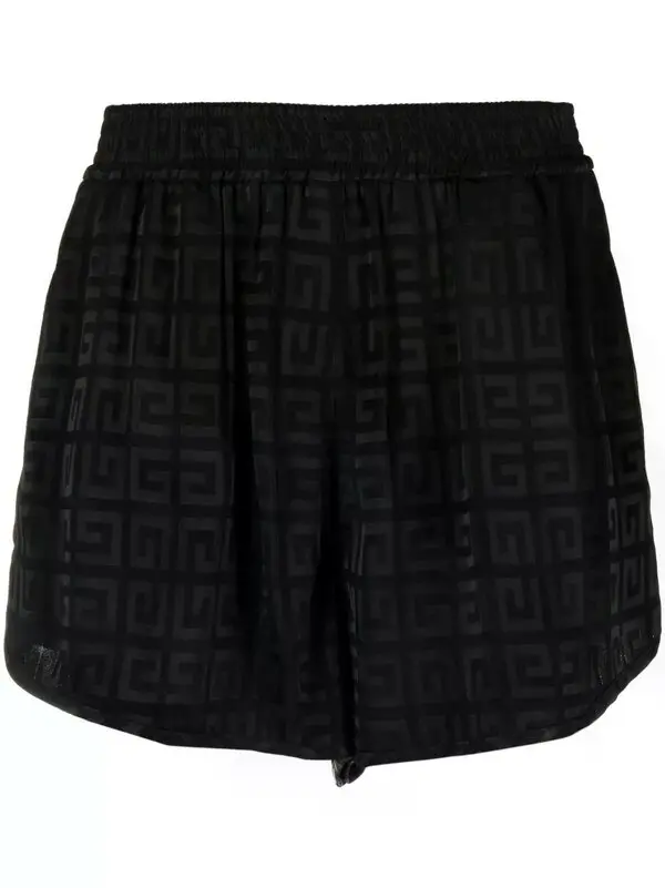 Givenchy 4g-print Mini Shorts