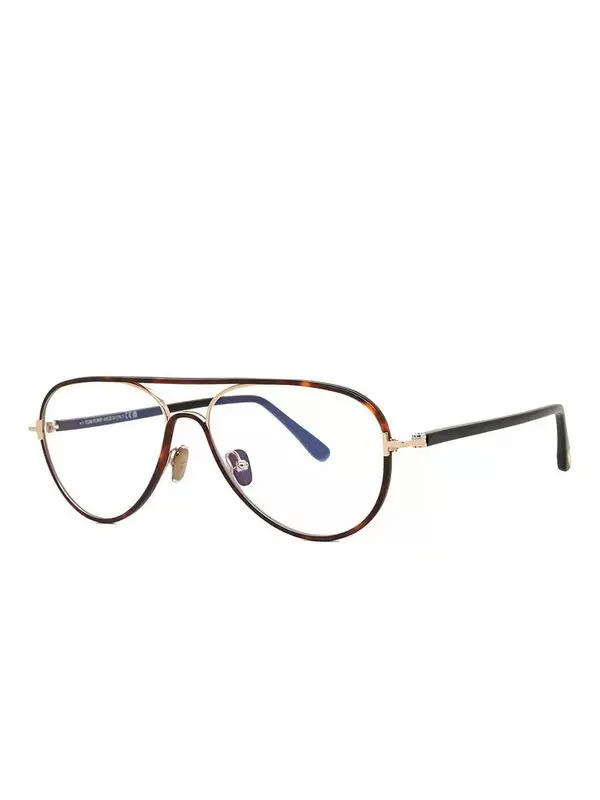 TOM FORD Full-rim Pilot Glasses