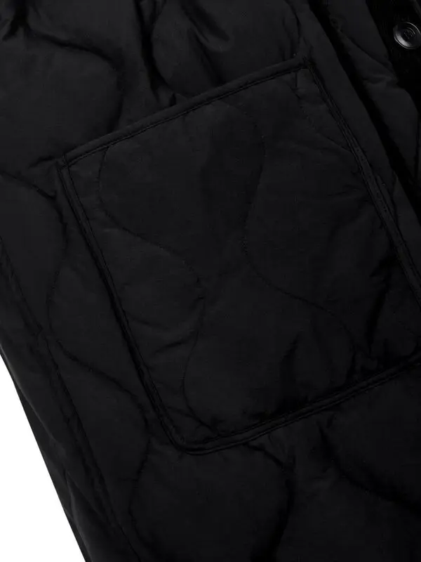STUDIO TOMBOY Quilted Coat With Detachable Collar