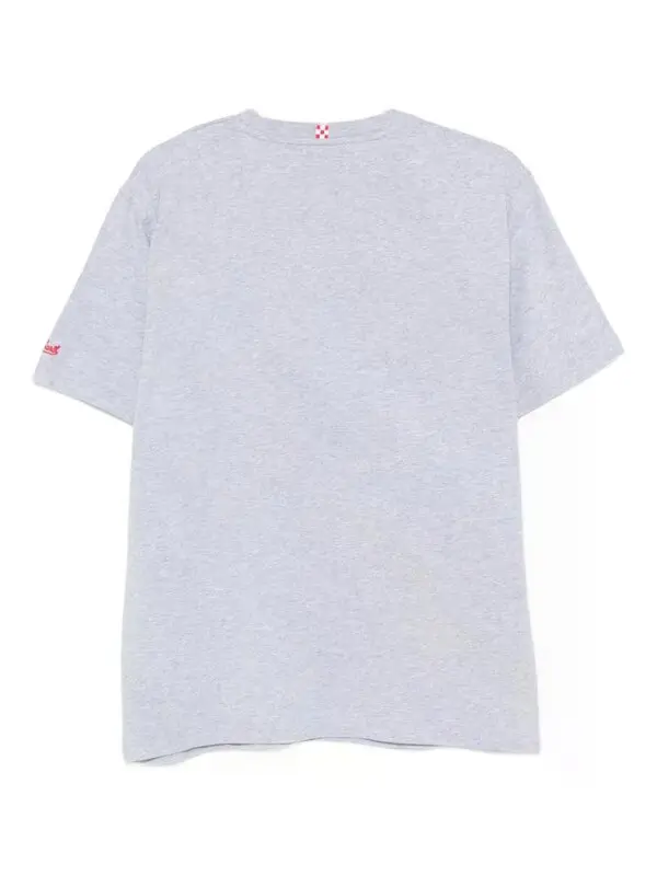MC2 SAINT BARTH Cigarette-embroidered T-shirt
