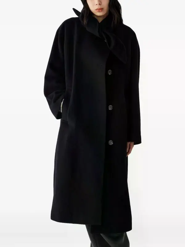 STUDIO TOMBOY Button-fastening Wool Coat