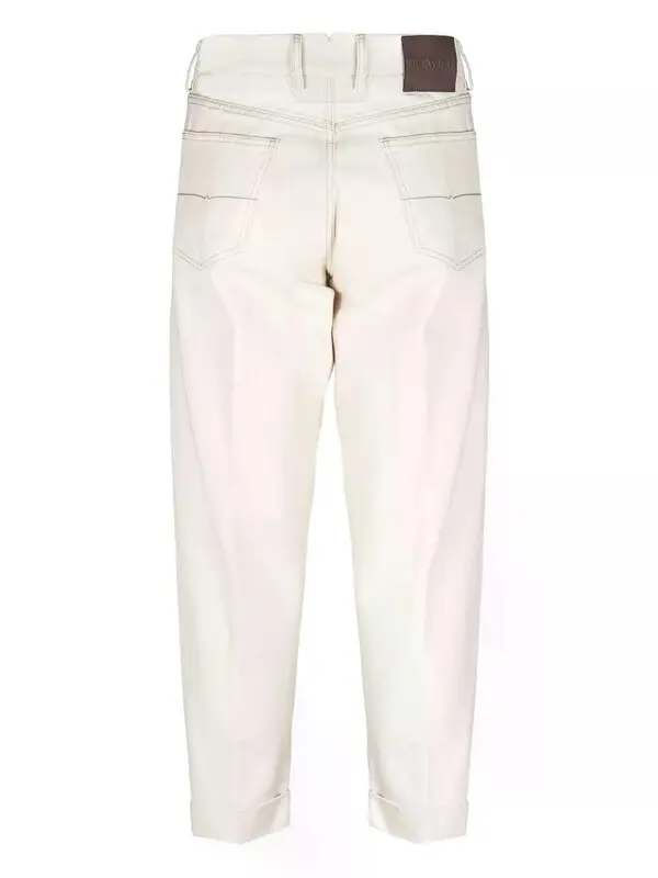 BERWICH Cuffed Straight-leg Jeans