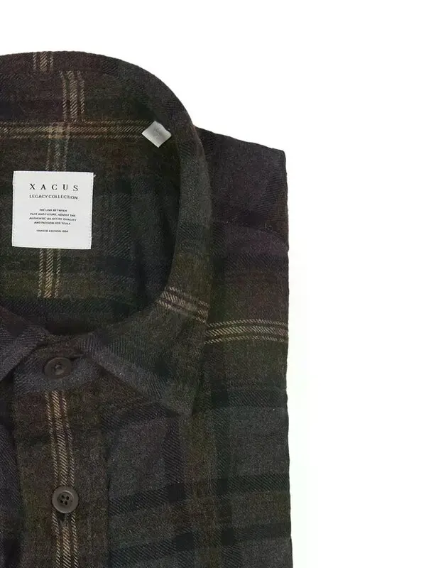 XACUS Buttoned Checked Shirt