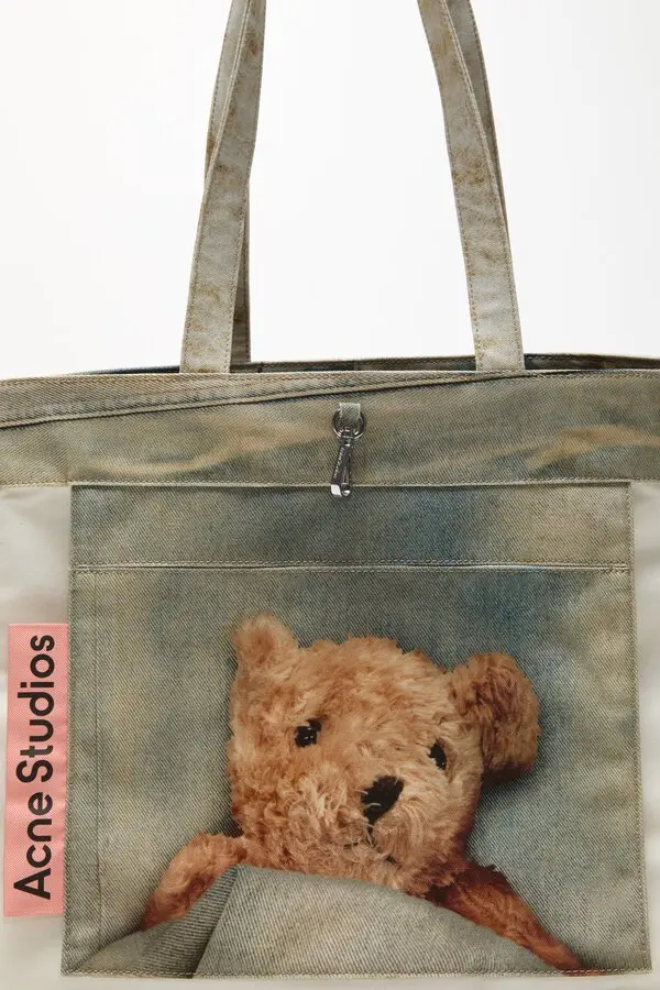 Acne Studios Printed Shopper Tote