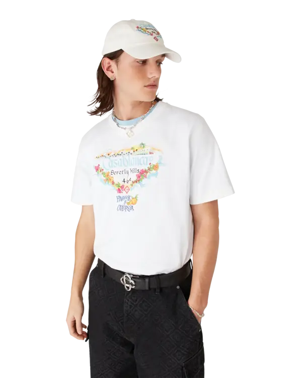 Casablanca Los Angeles Store Short Sleeve T-shirt