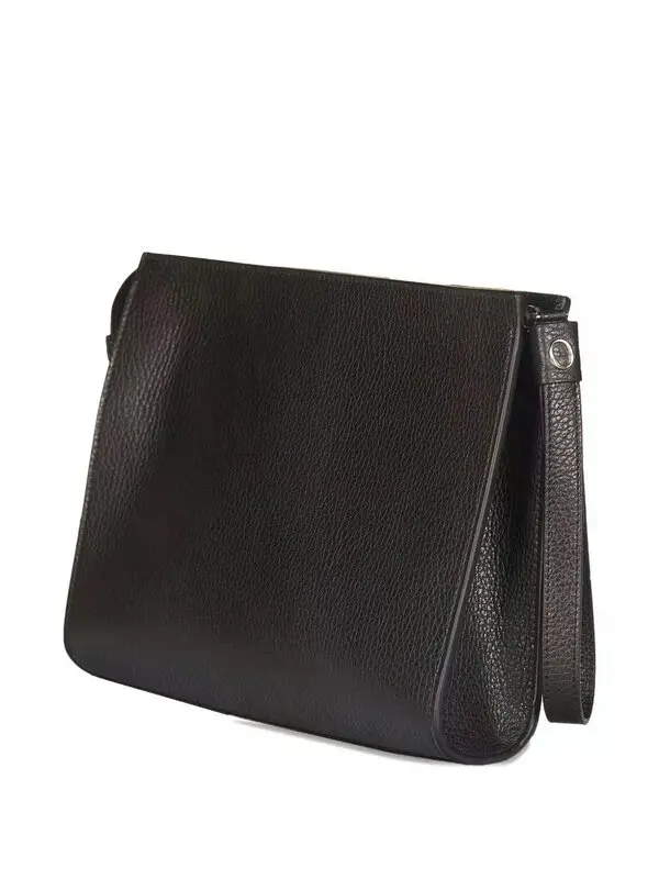 ORTIGNI Textured Clutch Bag