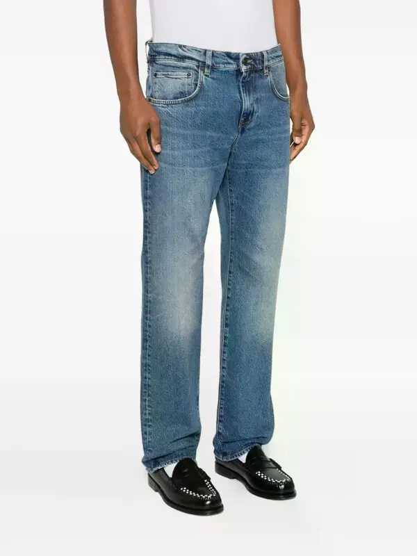 Blk Dnm Straight Leg Jeans