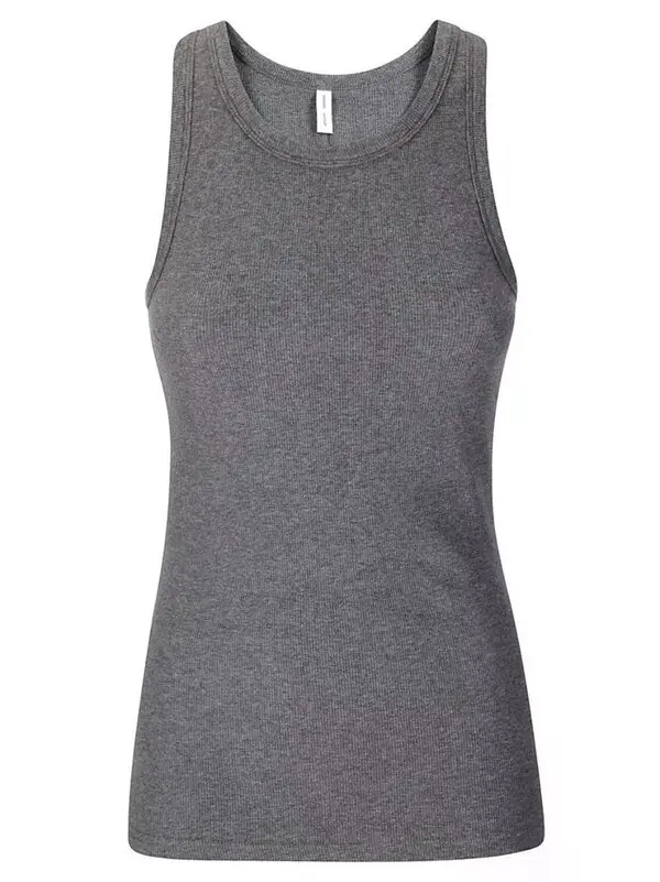 SAMSOE SAMSOE Alexo Ribbed Tank Top - Grey