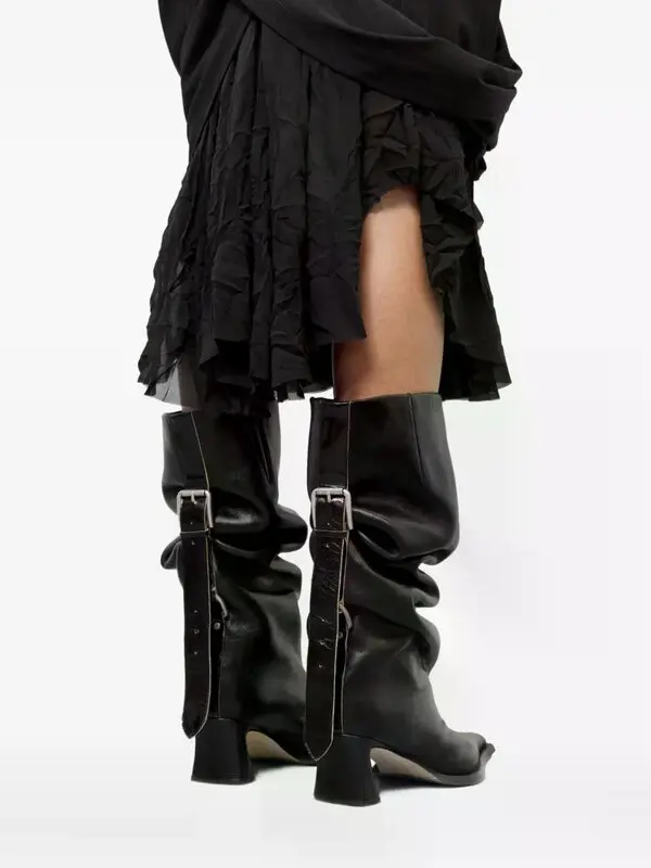 MIISTA 60mm Charlene Adjustable-belt Boots