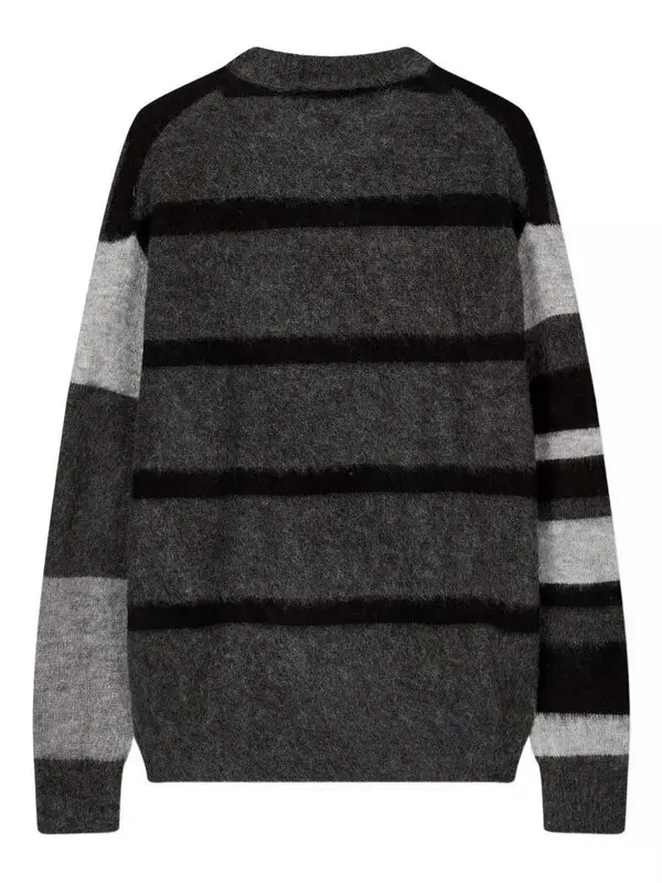 STUDIO TOMBOY Striped Sweater - Grey