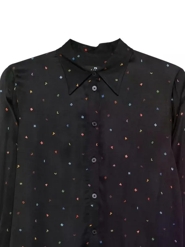 Paul Smith Printed Buttoned Top