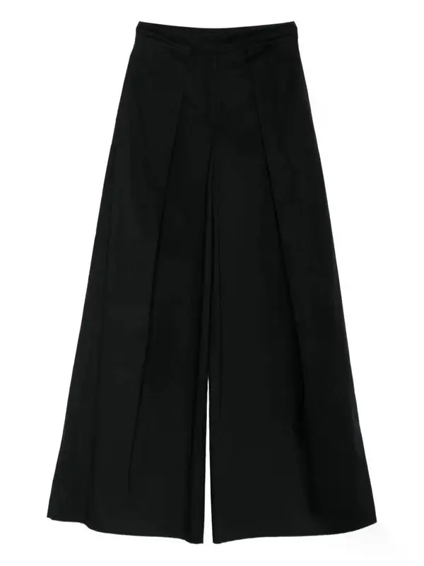 Karl Lagerfeld Pleated Wide Leg Trousers