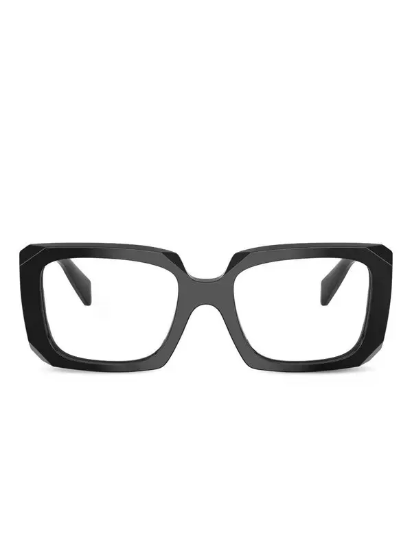 Prada Geometric Frame Eyeglasses