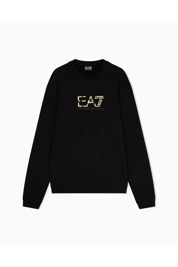 EA7 Crew-neck Sweatshirt - Black