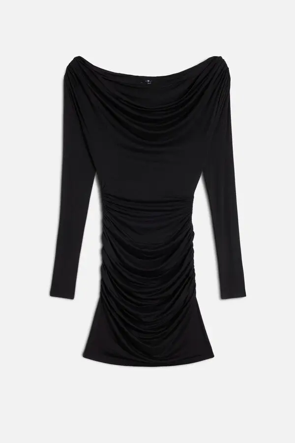 7 For All Mankind Draped Dress