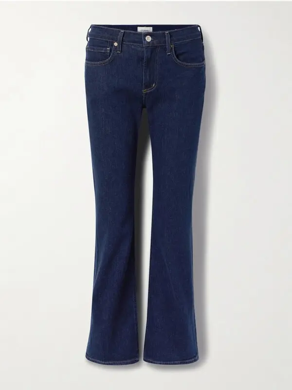 Citizens Of Humanity Genova Low-rise Bootcut Jeans - Blue
