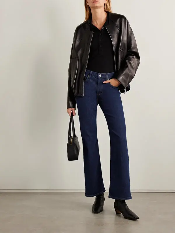 Citizens Of Humanity Genova Low-rise Bootcut Jeans - Blue