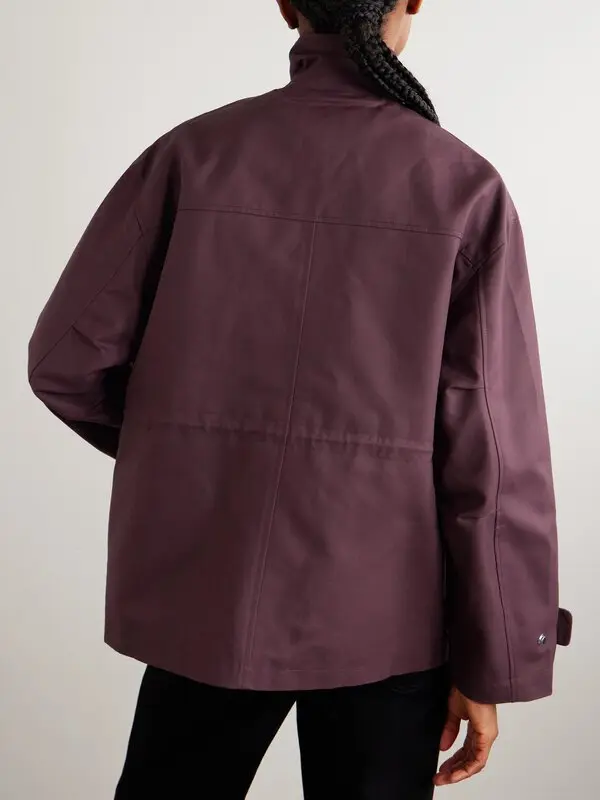 AGOLDE Aubrey Cotton-gabardine Field Jacket