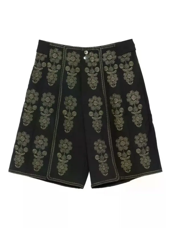 Antik Batik Floral Embellished Shorts