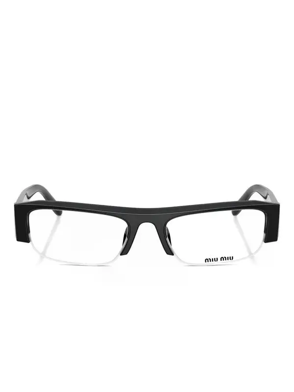 Miu Miu Rectangle-frame Glasses