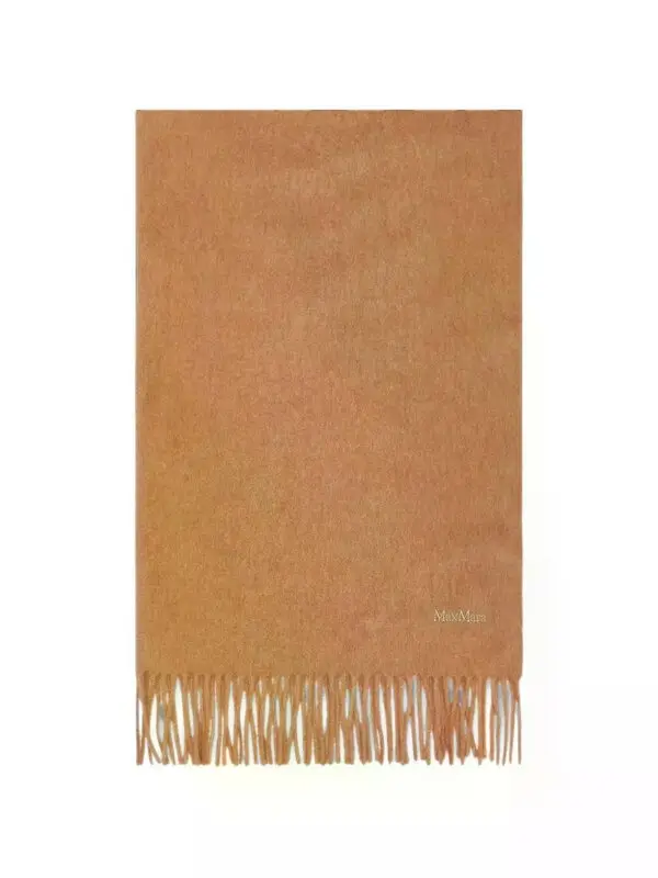 Max Mara Fringed Scarf - Neutrals