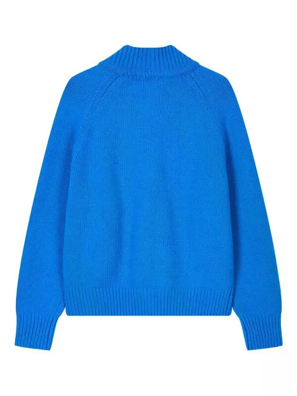 STUDIO TOMBOY Button-fastening Cardigan - Blue