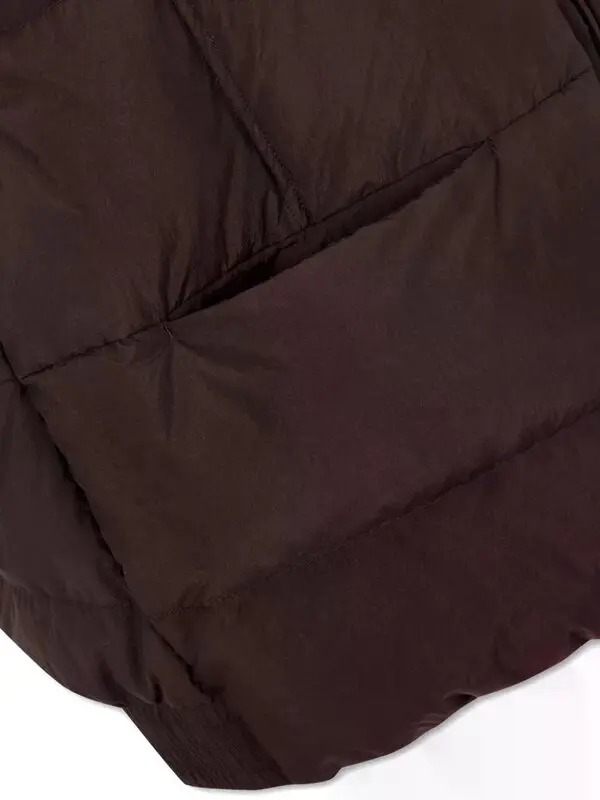 STUDIO TOMBOY Detachable Hooded Vest - Brown