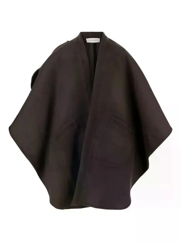 NICCOLO PASQUALETTI Ruffled-detailing Cape