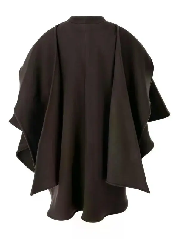 NICCOLO PASQUALETTI Ruffled-detailing Cape
