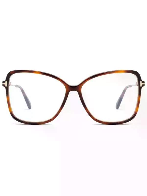 TOM FORD Butterfly Frame Glasses - Brown