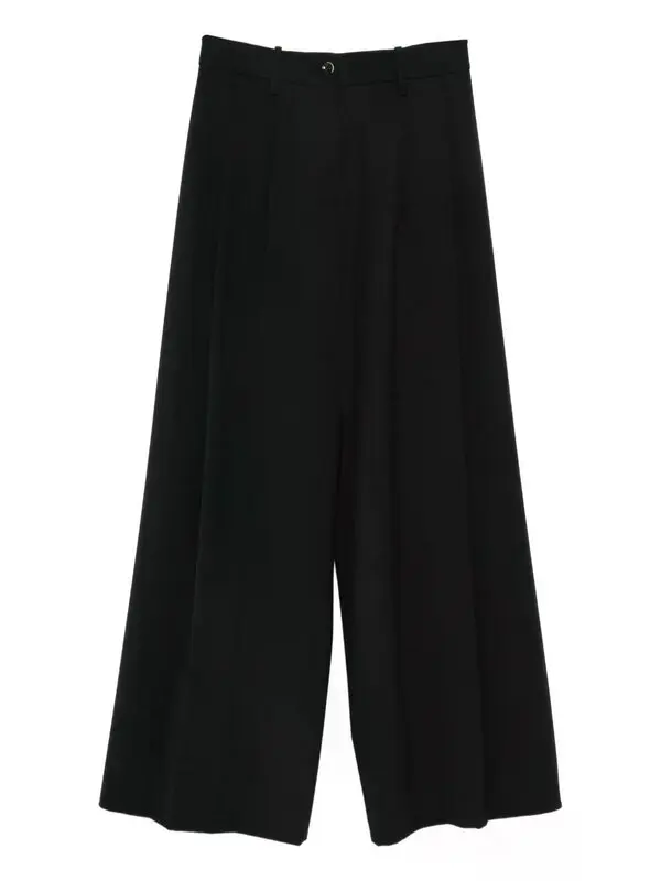 NINE:INTHE:MORNING Button-fastening Pleated Trousers