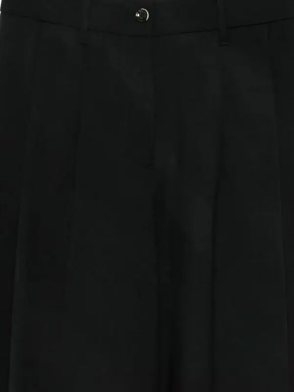 NINE:INTHE:MORNING Button-fastening Pleated Trousers