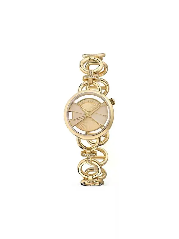 Ted Baker London Watch With Chain Strap - Gold