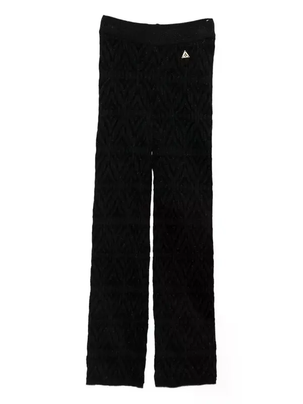 AKEP Textured Logo Trousers