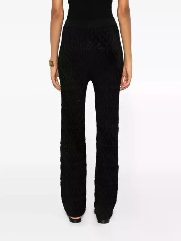 AKEP Textured Logo Trousers