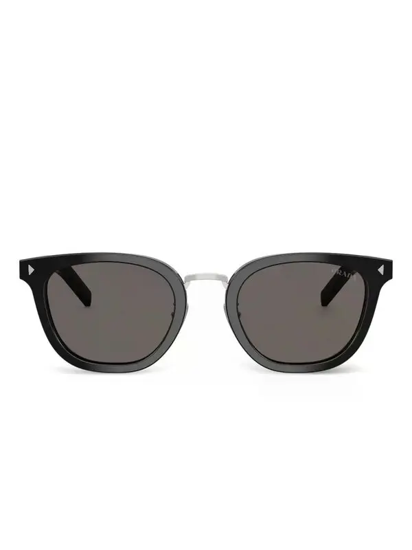 Prada Round-frame Sunglasses - Black