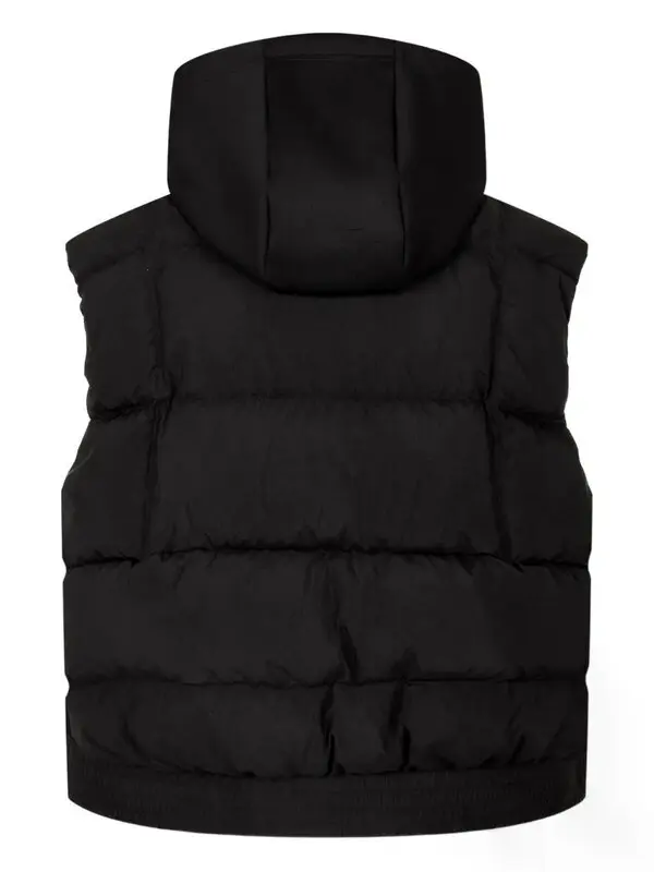 STUDIO TOMBOY Zip-up Gilet - Black