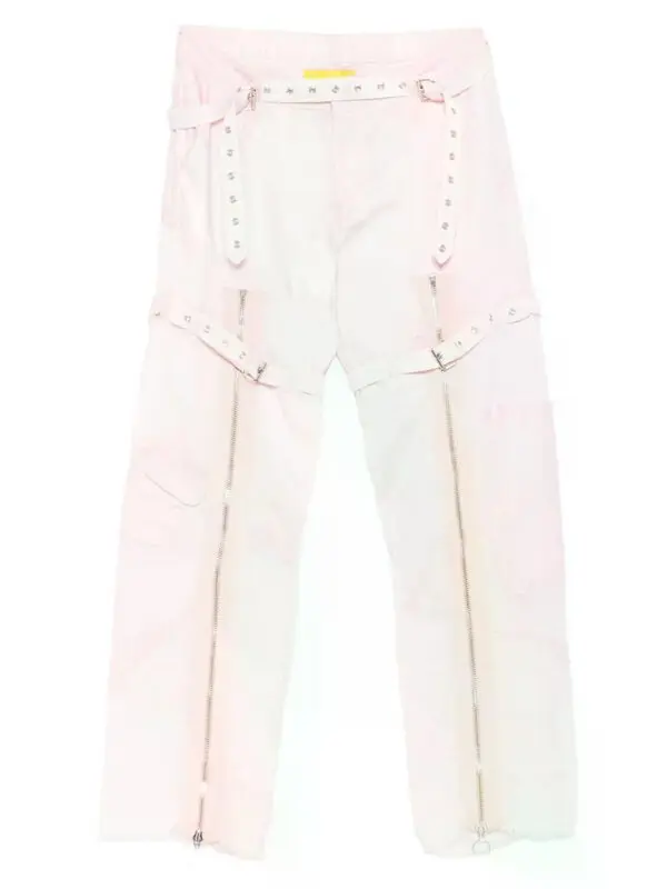 MARQUES' ALMEIDA Zip-detail Trousers - Pink