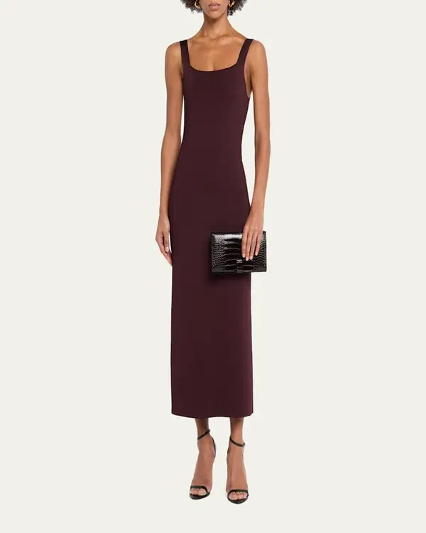 TOM FORD Organizer Shoulder Bag In Croc-embossed Leather