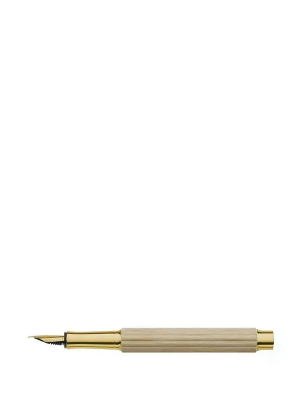 GRAF LANTZ Hornbeam Ribbed Fountain Pen - Gold