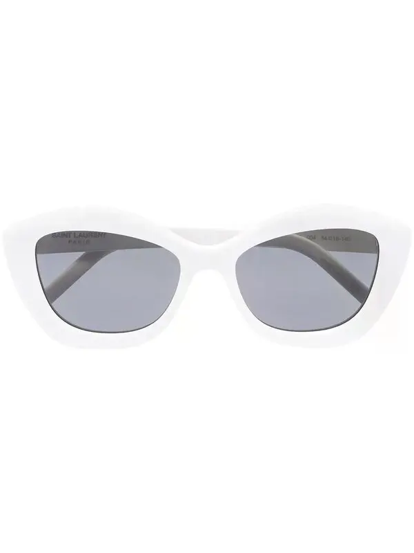 Saint Laurent Cat-eye Tinted Sunglasses - White