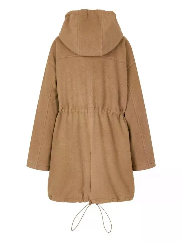 STUDIO TOMBOY Hooded Coat - Brown
