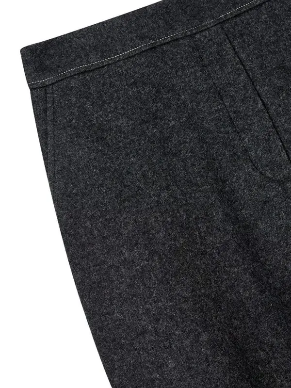 STUDIO TOMBOY Elasticated-waistband Wool Trousers