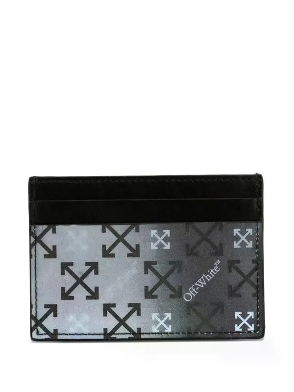 Off-White Arrow Card Holder - Black