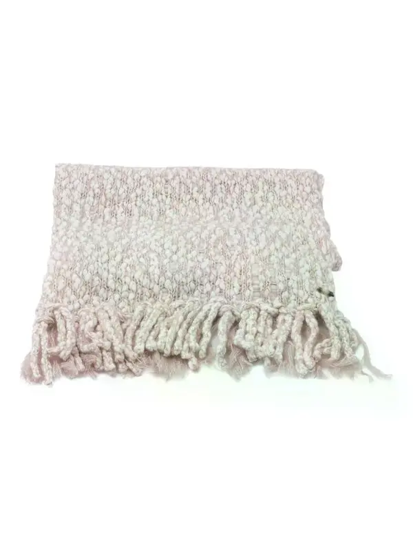 Fedeli Fringed Bubbly Scarf - Neutrals