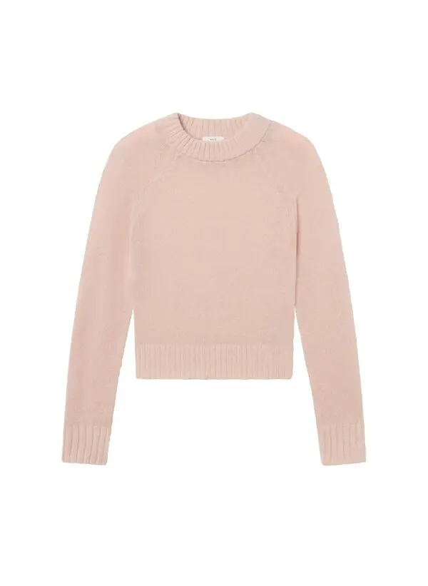 A.L.C. Frankie Brushed Alpaca Sweater - Soft Pink Blush