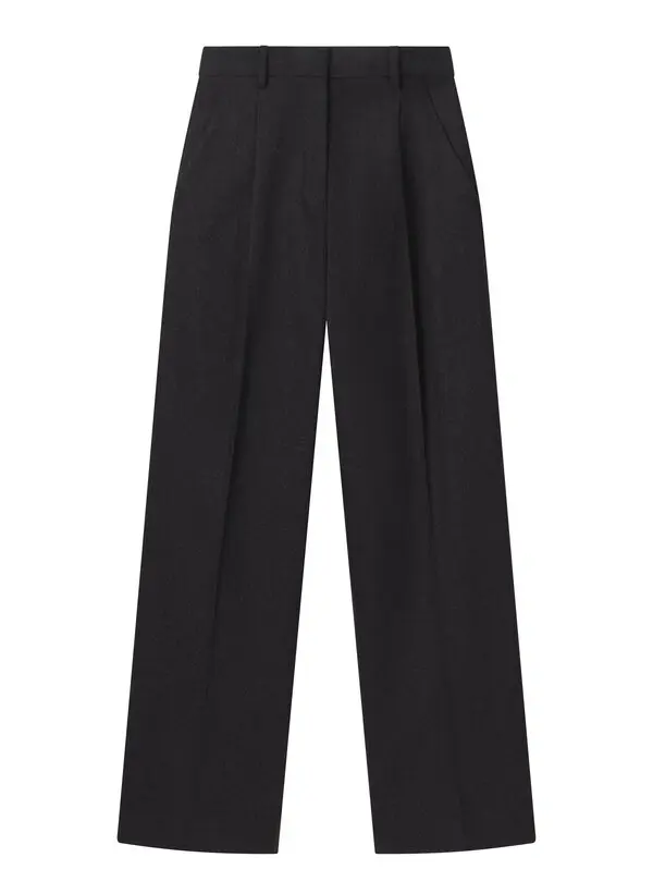A.L.C. Winston Wool Cashmere Tailored Pant - Charcoal