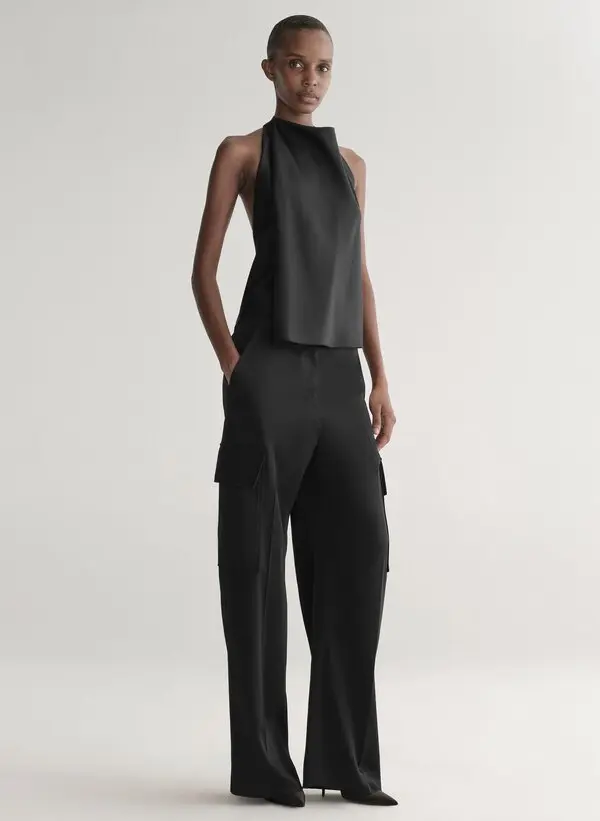 A.L.C. Logan Satin Cargo Pant